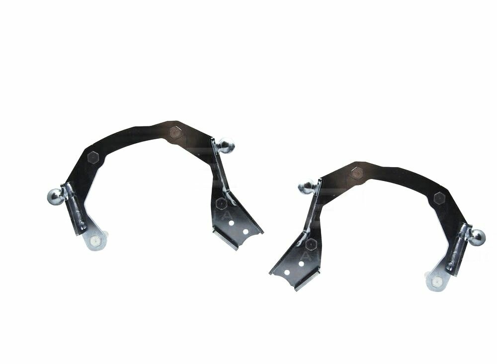 Переходные рамки для Audi A4 B9 2015-2020 LED на линзы Hella 3R, для замены линз в фарах Ауди А4Б9