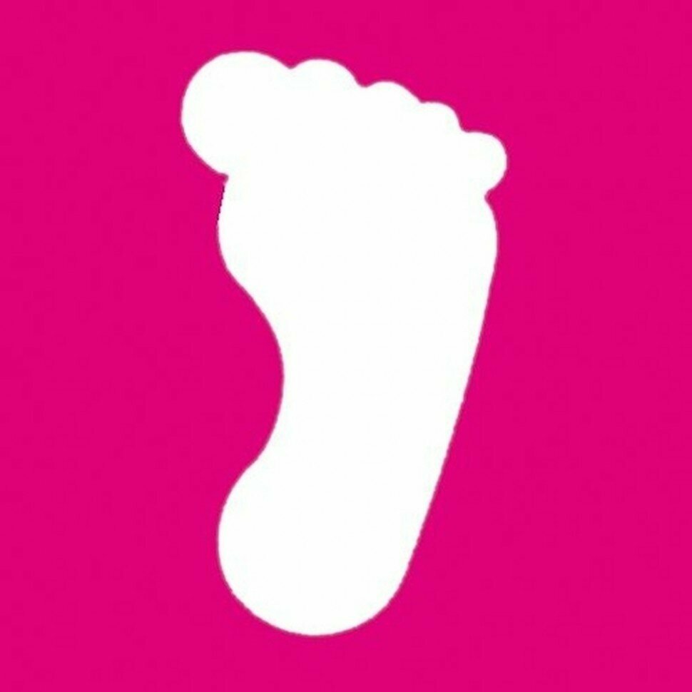 Efco 1790005 Дырокол фигурный "Стопа", 1.6 см