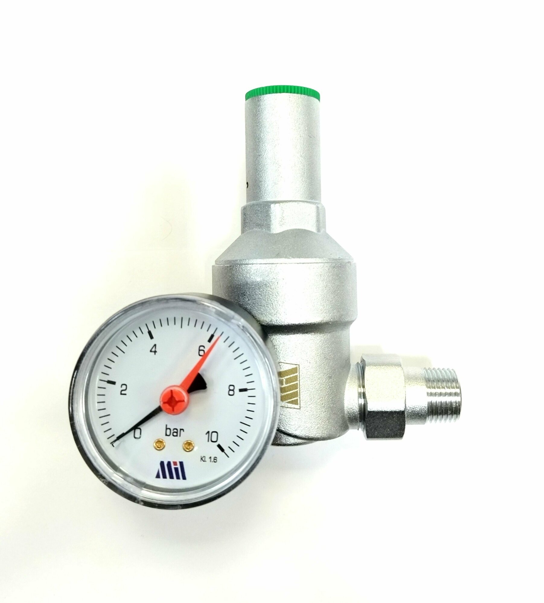 Редуктор давления Millennium 1/2 мембранный, с манометром. Арт. RDFM1210