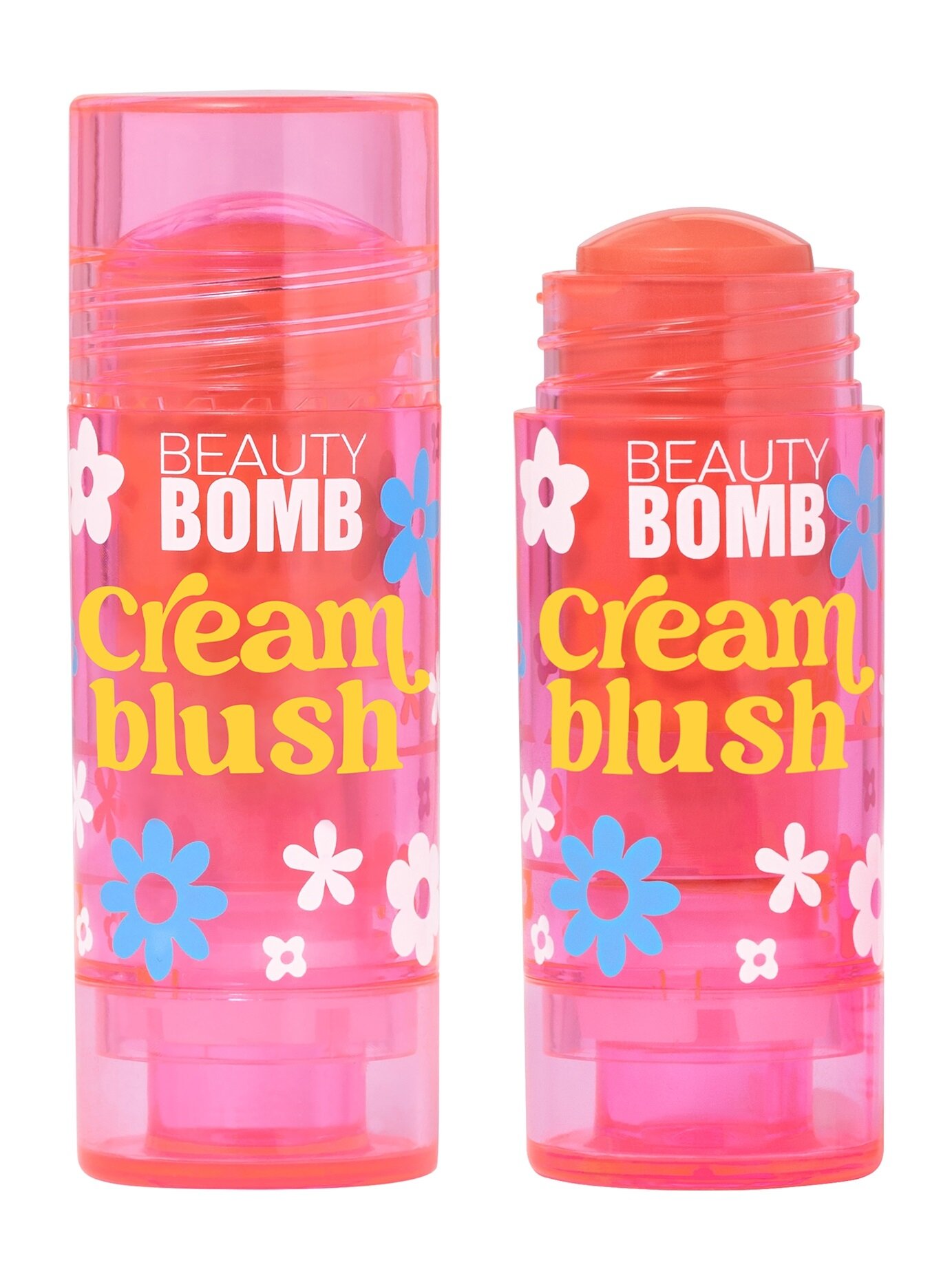 BEAUTY BOMB Румяна кремовые для лица в стике Cream stick blush, 8 г, 01 Очаровательная улыбка