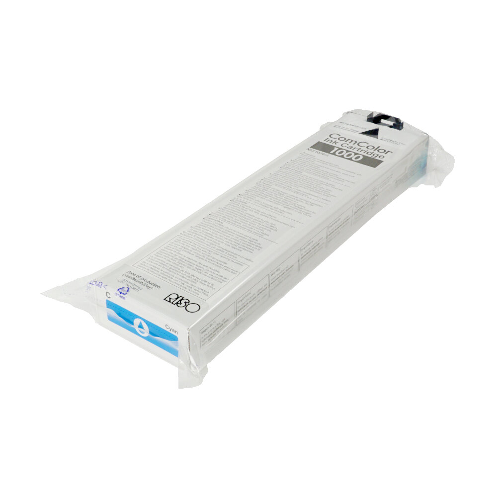 Краска Riso CC CYAN INK синяя (64 000 коп.) S-6301E