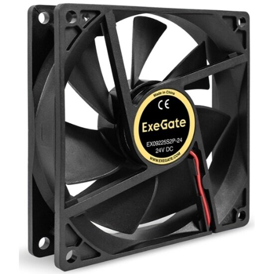 Вентилятор для корпуса Exegate EX09225S2P-24 24В DC 92x92x25мм EX295208RUS