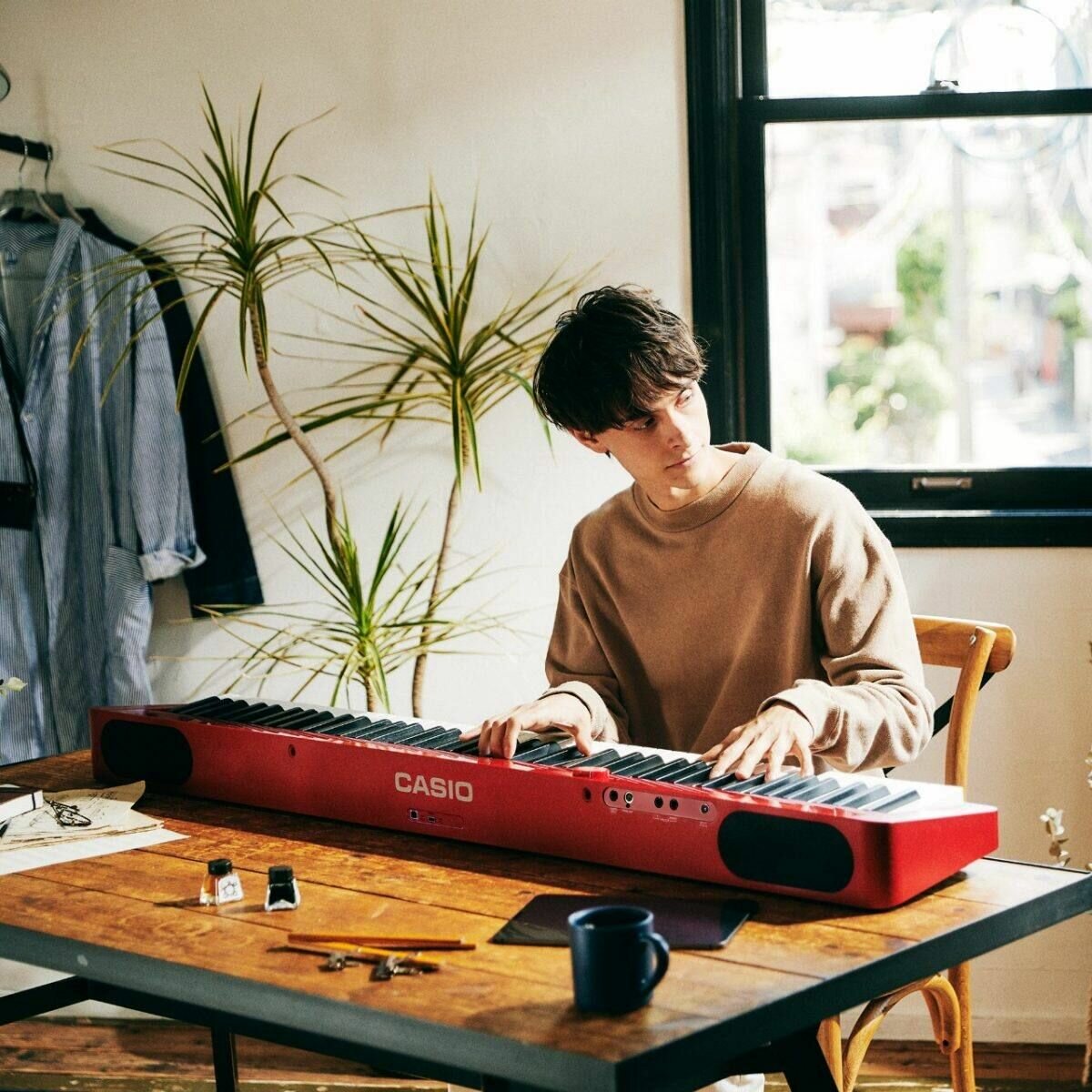 Цифровое пианино Casio PX-S1100RD (Для музыкальной школы и обучения)