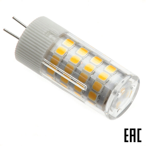 Лампа светодиодная "капсула" т/б свет 5Вт 61483 NLL-P-G4-5-230-3K 400Лм 3000K Navigator (5 шт. в комплекте)