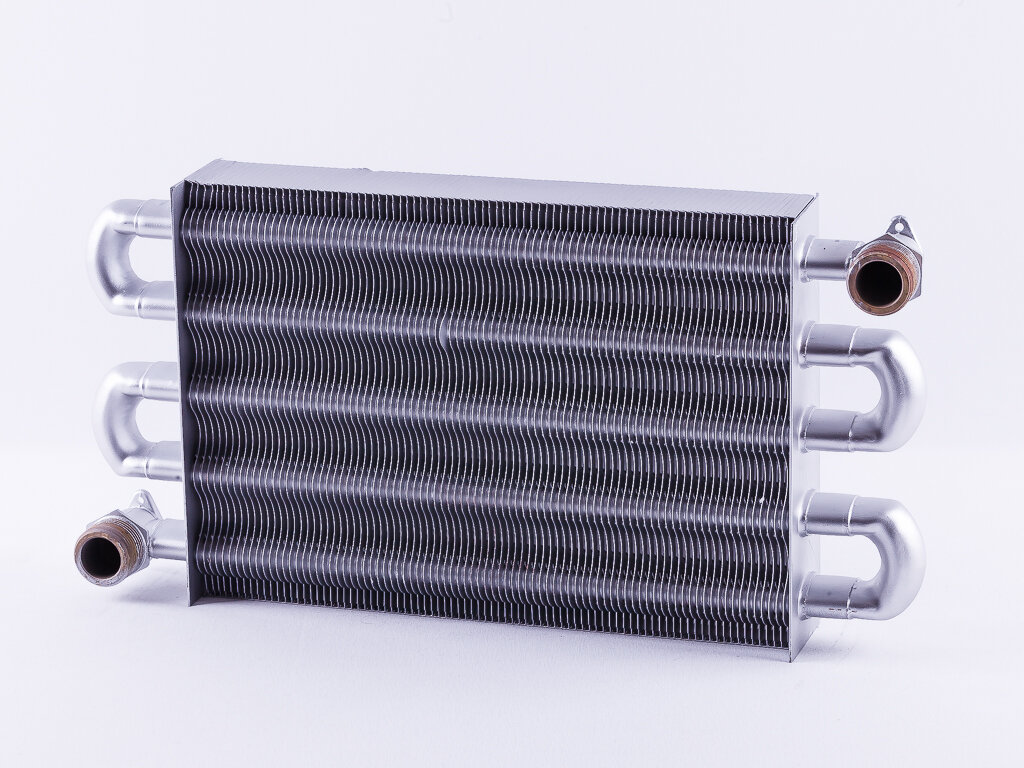 Теплообменник первичный для котлов отопления Viessmann 24 кВт (Vitopend WH1B; WH1D). 7825510