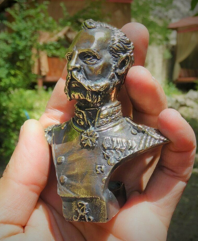 Бюст Статуэтка Российский Император Александр Второй Династия Романовых Российская Империя Русский Царь Миниатюра Фигурка Домашний Декор Интерьер