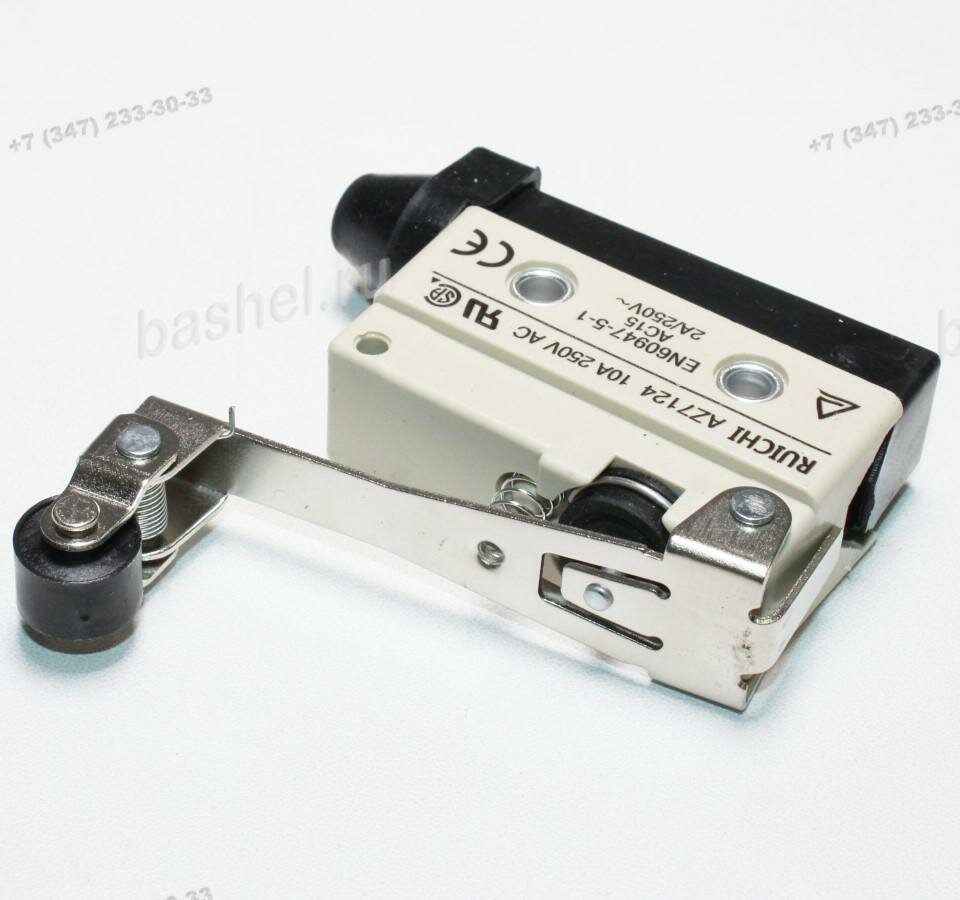 Переключатель концевой AZ-7124, RUiCHi, 250 В, 10А, IP64