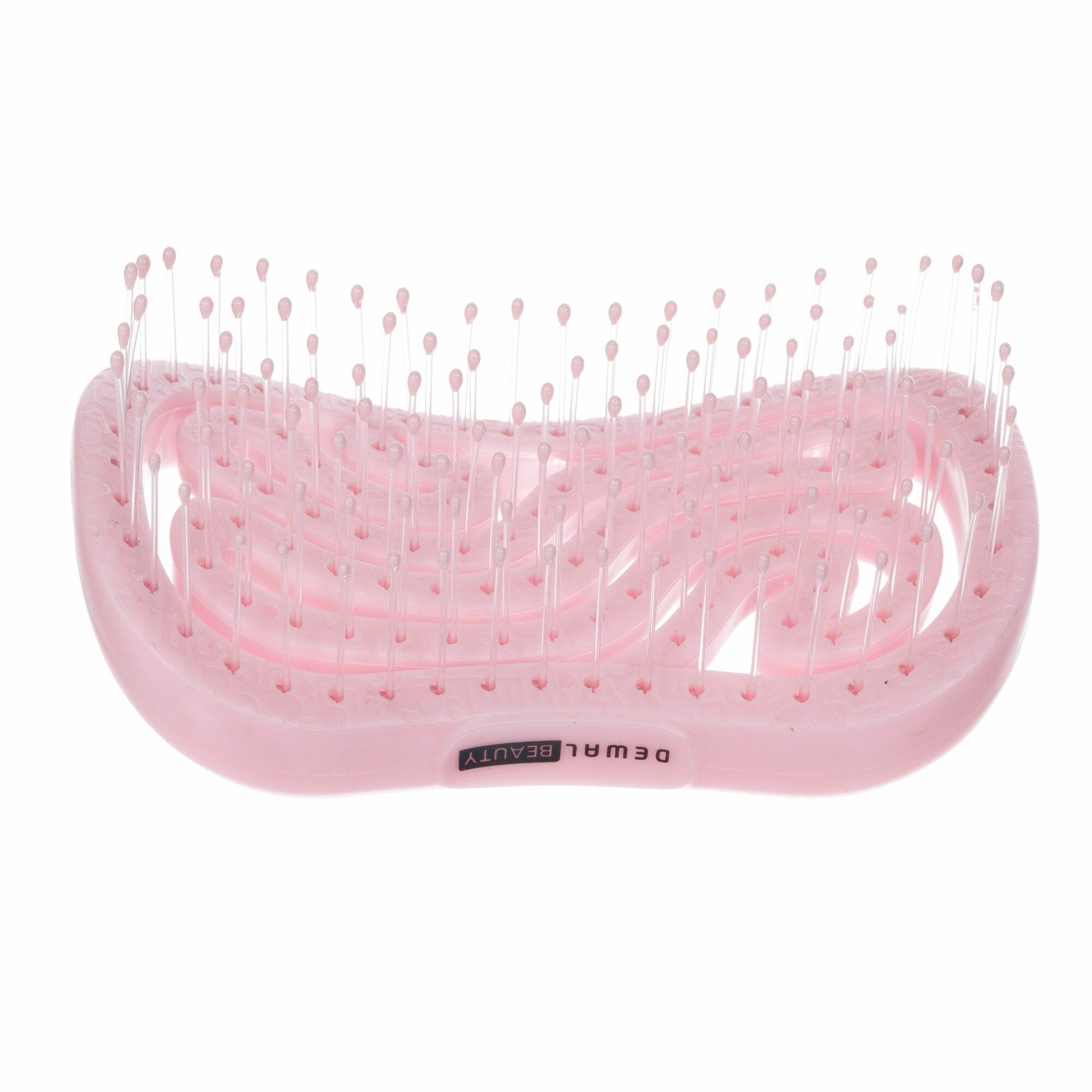 Щетка для волос продувная Dewal Beauty Wave, розовая
