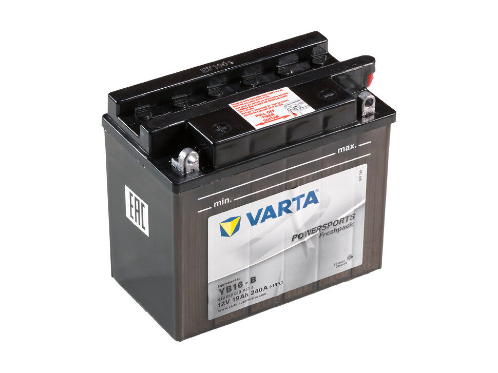 Аккумулятор VARTA Powersports FP 519 012 019 А514