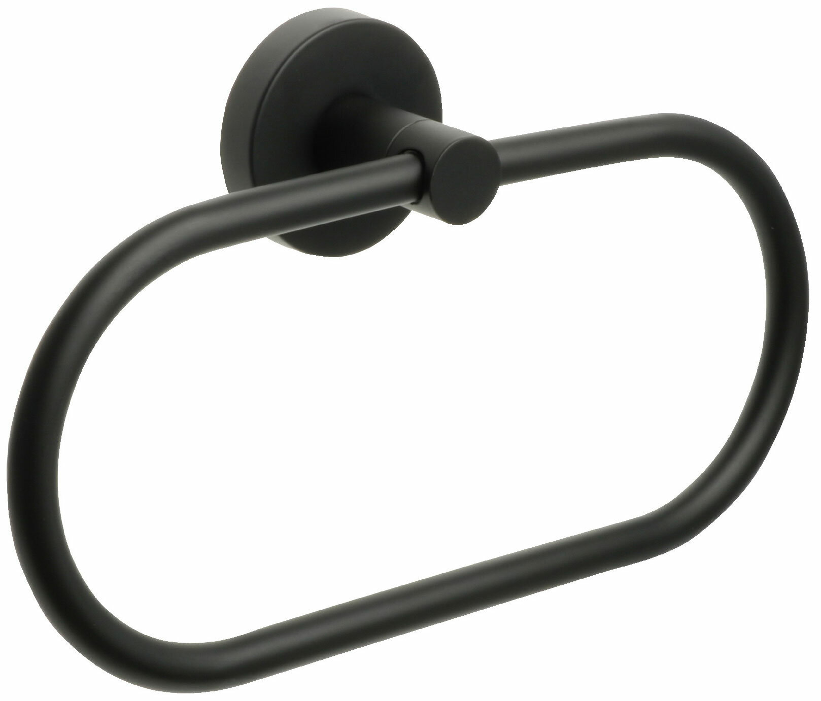 Полотенцедержатель кольцо Fixsen Comfort Black (FX-86011)