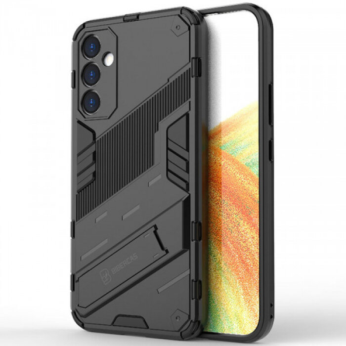 Megatron Противоударный чехол-подставка для Samsung Galaxy A34 с защитой камеры