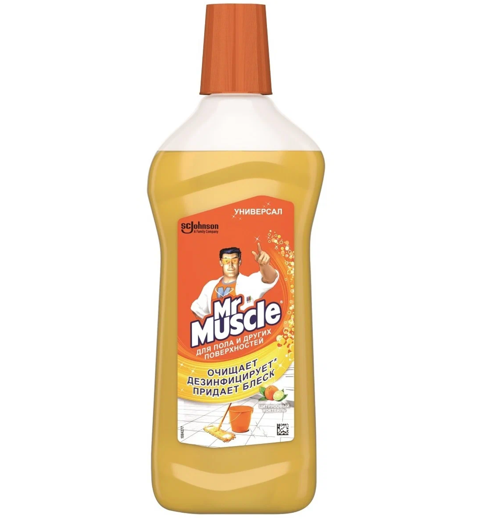 Мистер Мускул / Mr. Muscle - Средство для пола и поверхностей Цитрусовый коктейль 500 мл