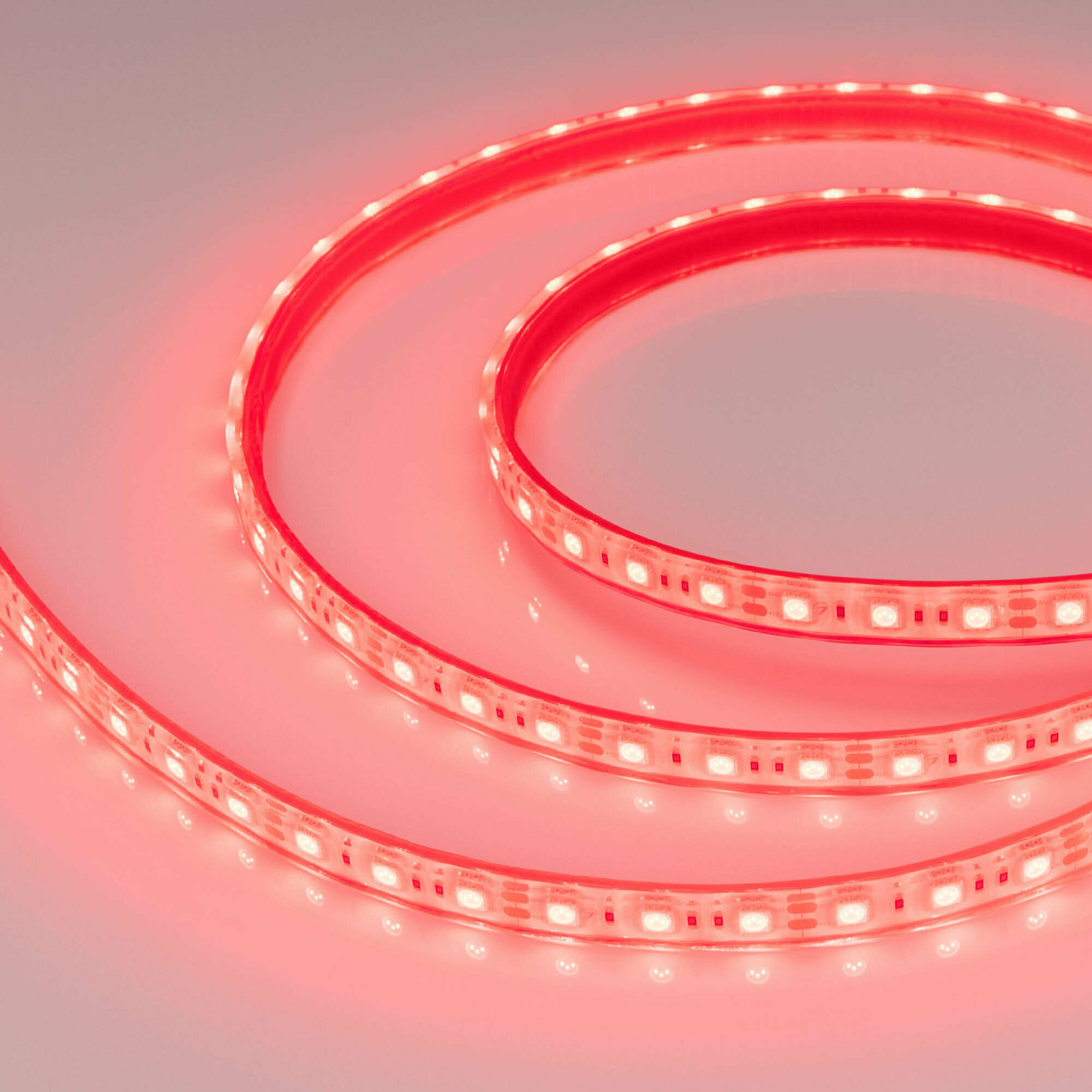 Светодиодная Лента герметичная RTW-PFS-B60-13mm 12V Red (14.4 W/m, IP68, 5060, 5m) (Arlight, 14.4 Вт/м, IP68) 036281