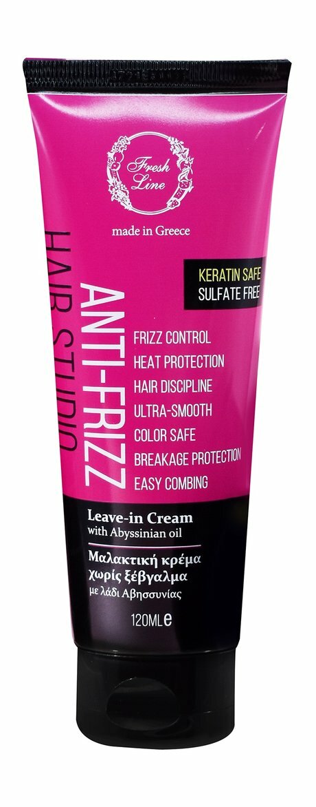Fresh Line Anti-Frizz Leave-in Cream Несмываемый разглаживающий крем для волос 120мл
