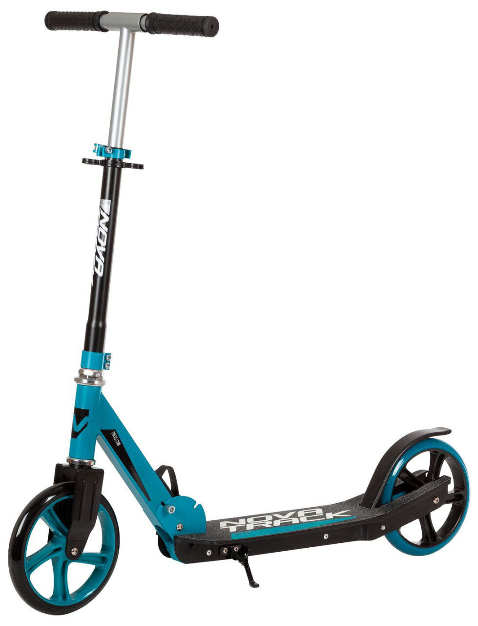 Самокат Novatrack Polis 200P (2024) Сине-зеленый