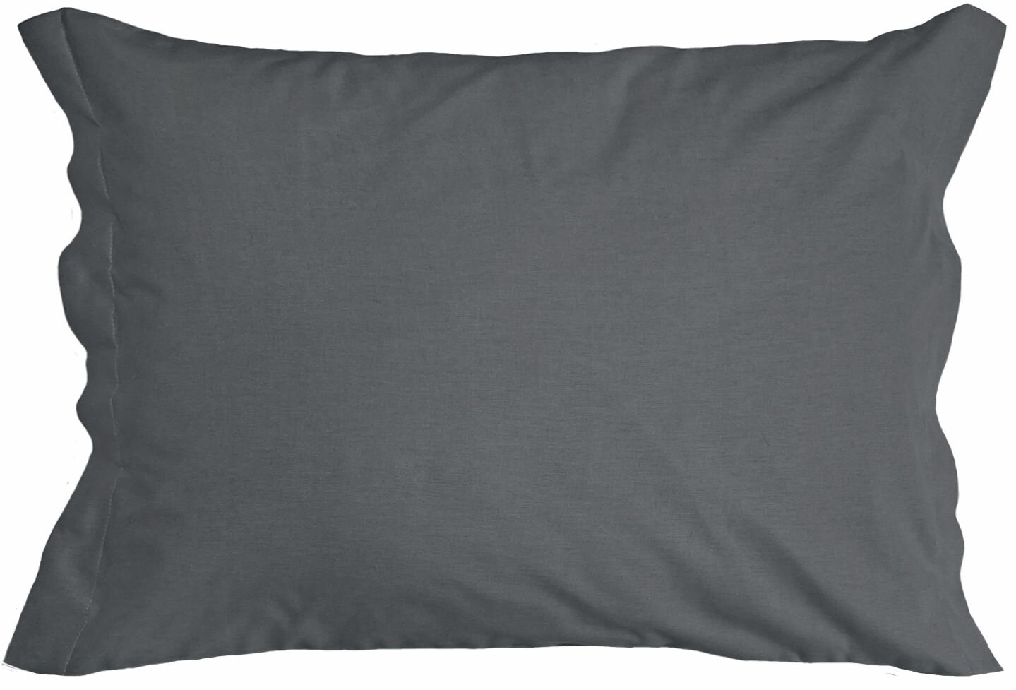 Комплект наволочек с ушками графит 50х70, лен 50%, хлопок 50%