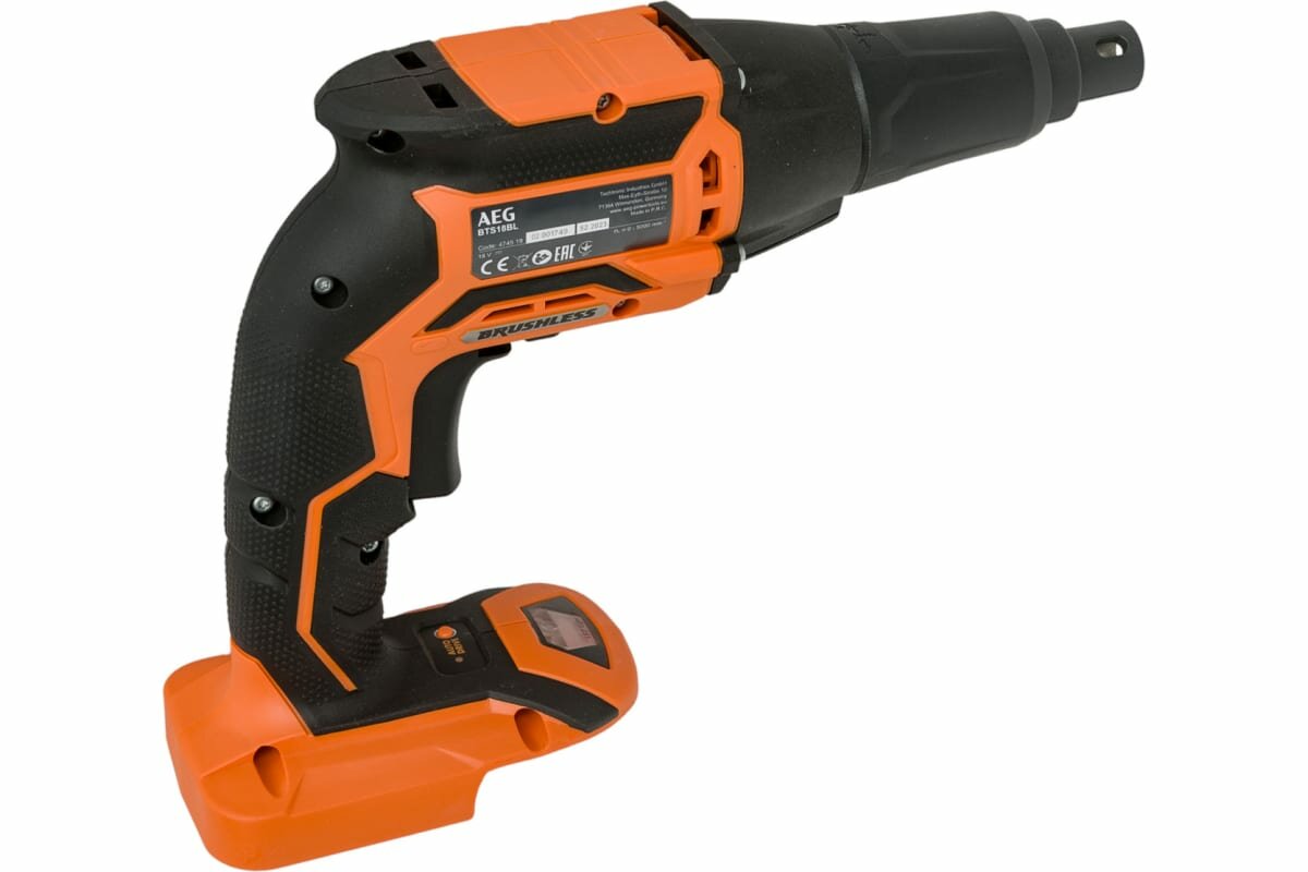 Бесщеточный шуруповерт для гипсокартона AEG BTS18BL-0 4935459620