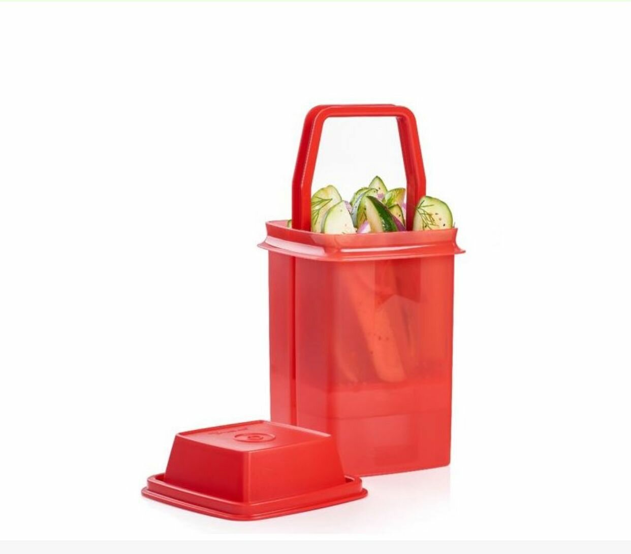 "Деликатесница" Tupperware, 2 л красная