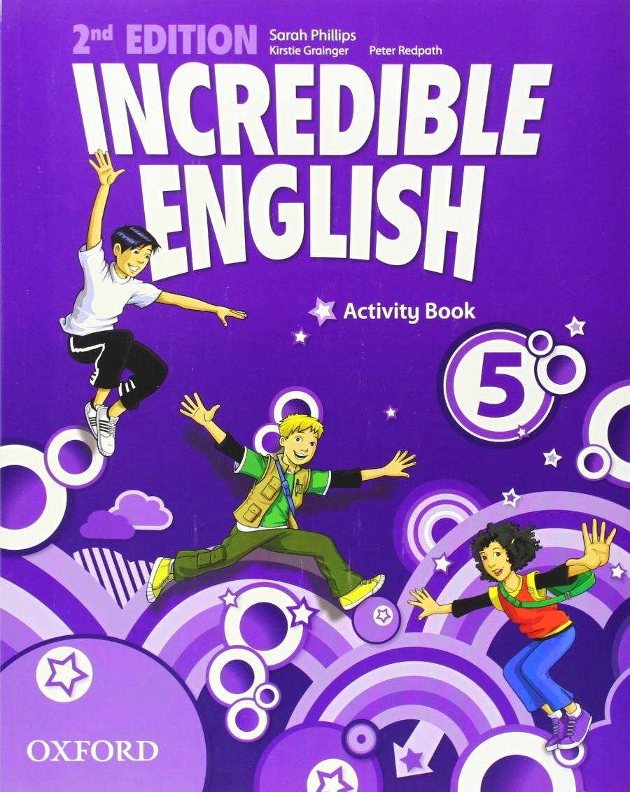Redpath Peter "Incredible English 5: Activity Book" офсетная