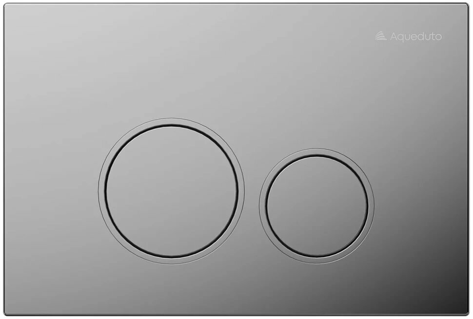 Кнопка смыва Aqueduto Circulo CIR0100 для инсталляции, хром