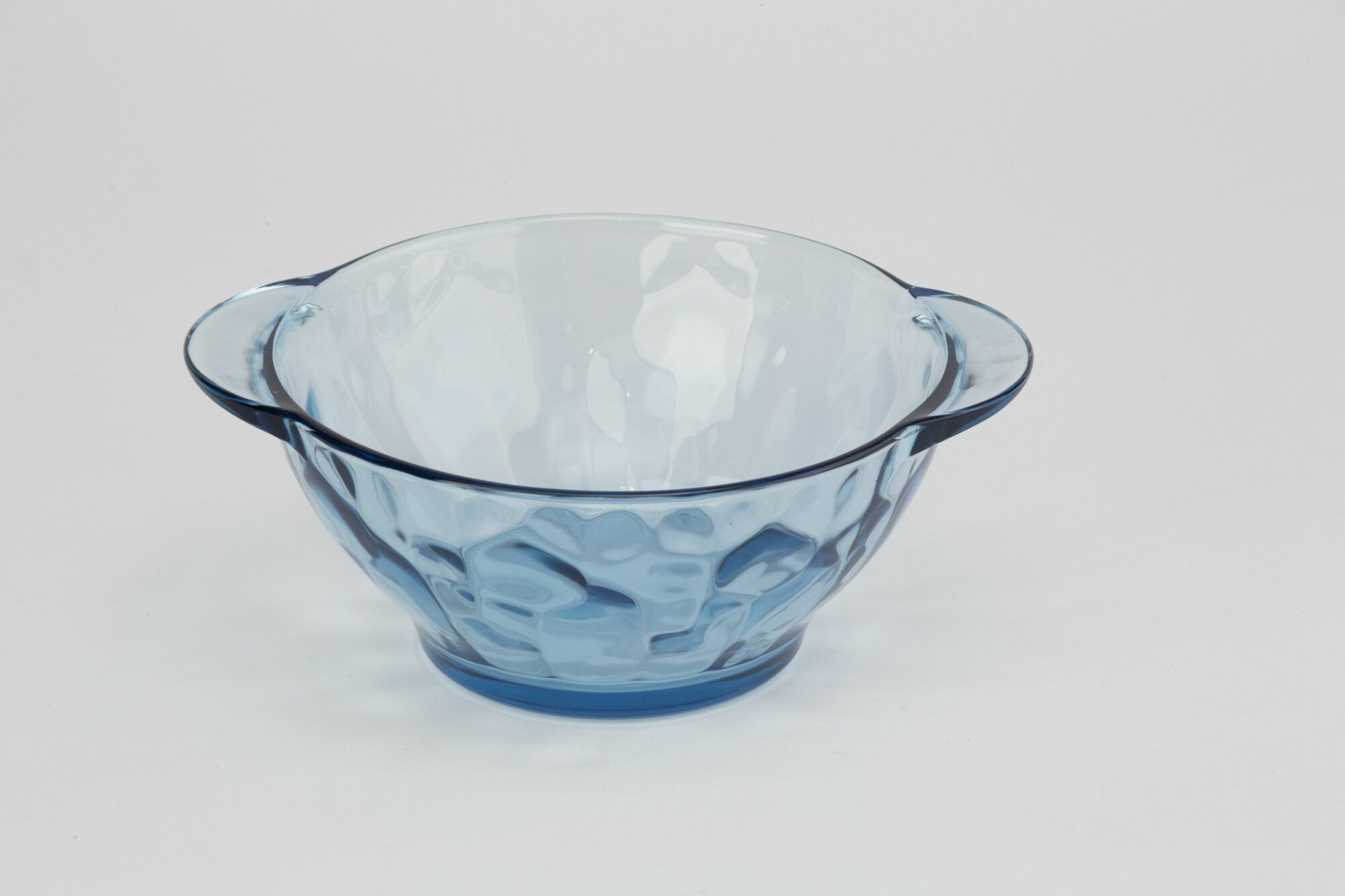 Бульонница 510 мл с ушками синяя Fancy diamond