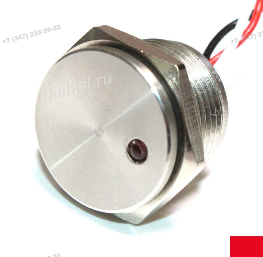Кнопка RPS16ZD/R пьезо с подсветкой, с фиксацией, on-off, М16, IP68, RUiCHi