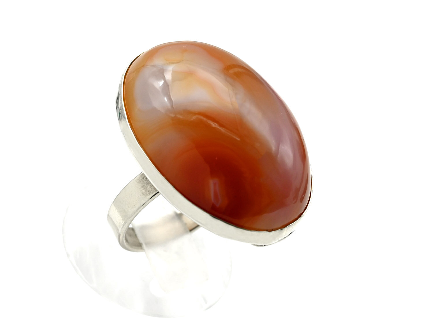 Кольцо, сердолик