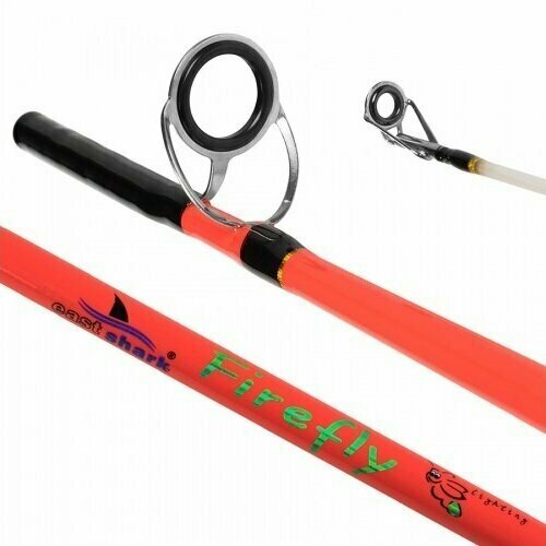 Спиннинг EastShark штекерный с подсветкой Fire Fly, тест 100-200 грамм, 165 см