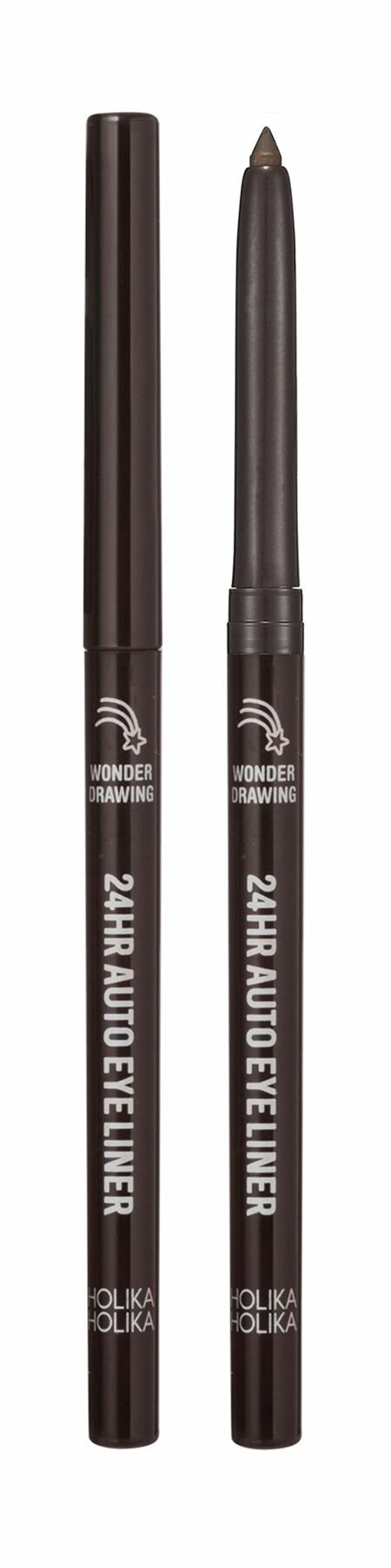 HOLIKA HOLIKA Карандаш для глаз гелевый Wonder Drawing 24HR Autoeyeliner, 0,14 г, 02 Brown