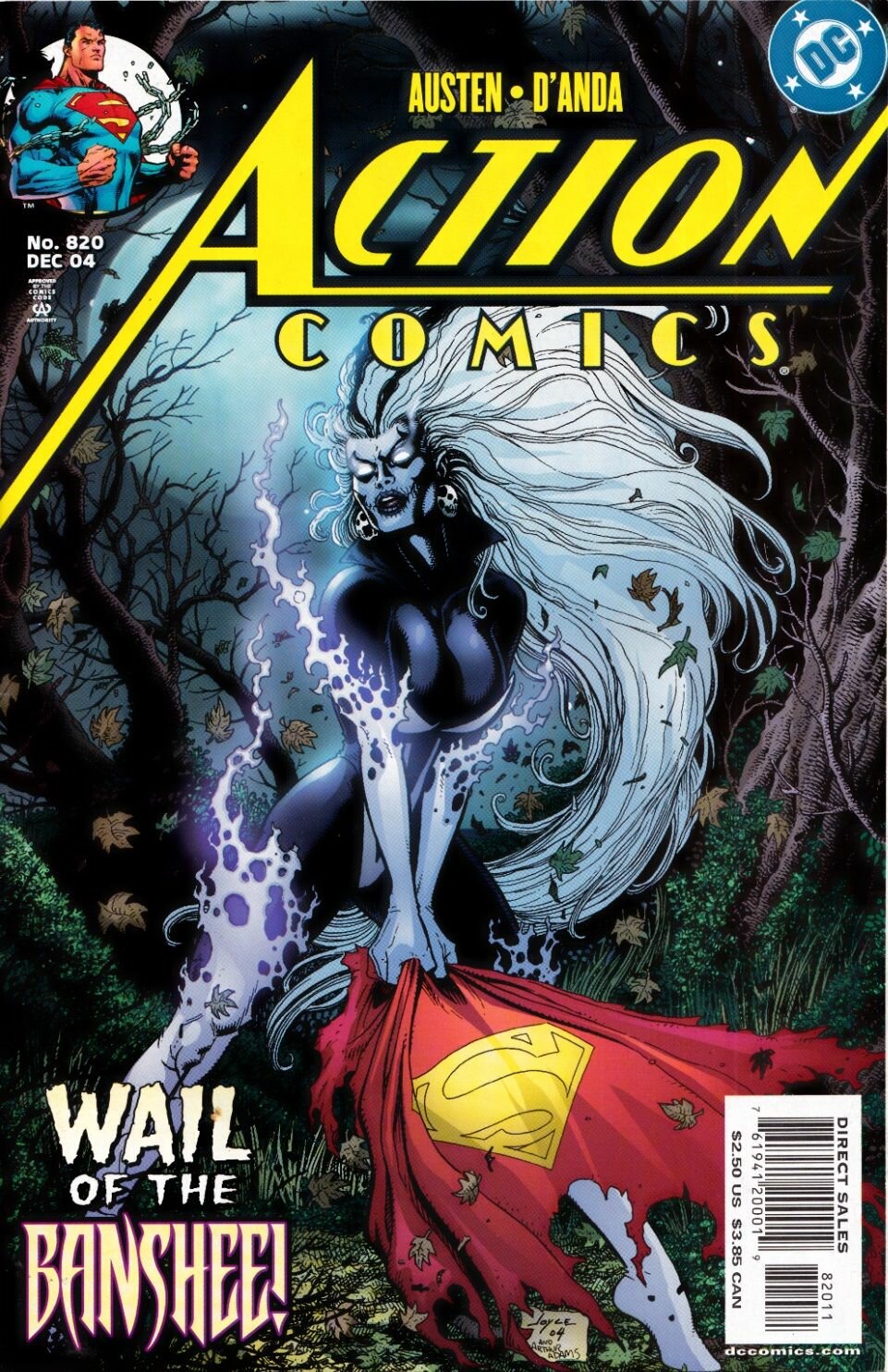 Action Comics. Superman Vol.1 №820 (Wail of the Banshee!). США Декабрь 2004. Оригинальный комикс на английском языке