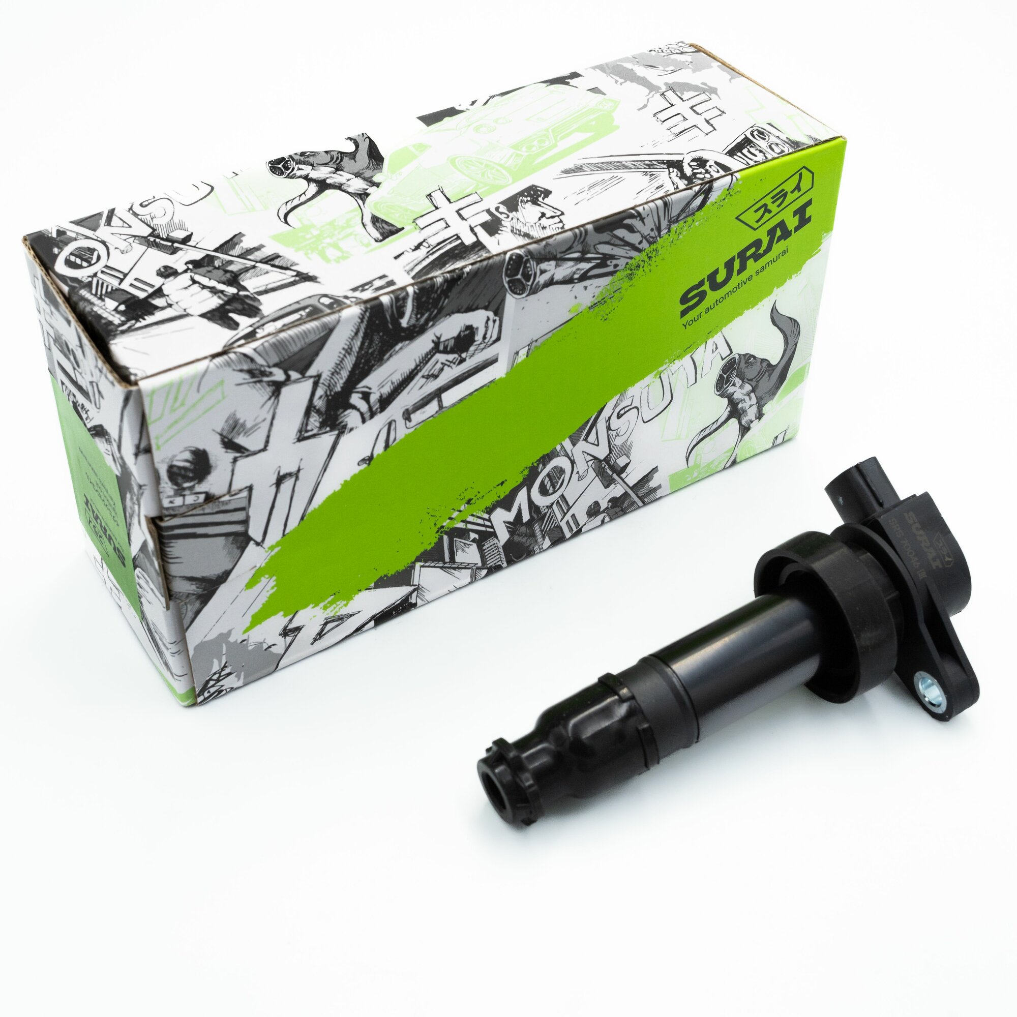 Катушка зажигания SURAI для Hyundai Accent IV Elantra IV Solaris I, KIA Cerato III Rio III (SRS 70046, аналог 273012B010)