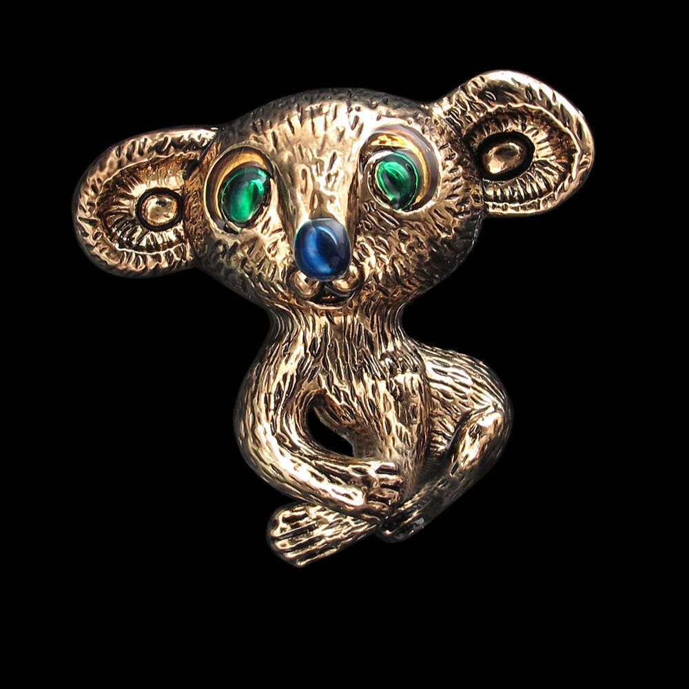 Брошь, стекло