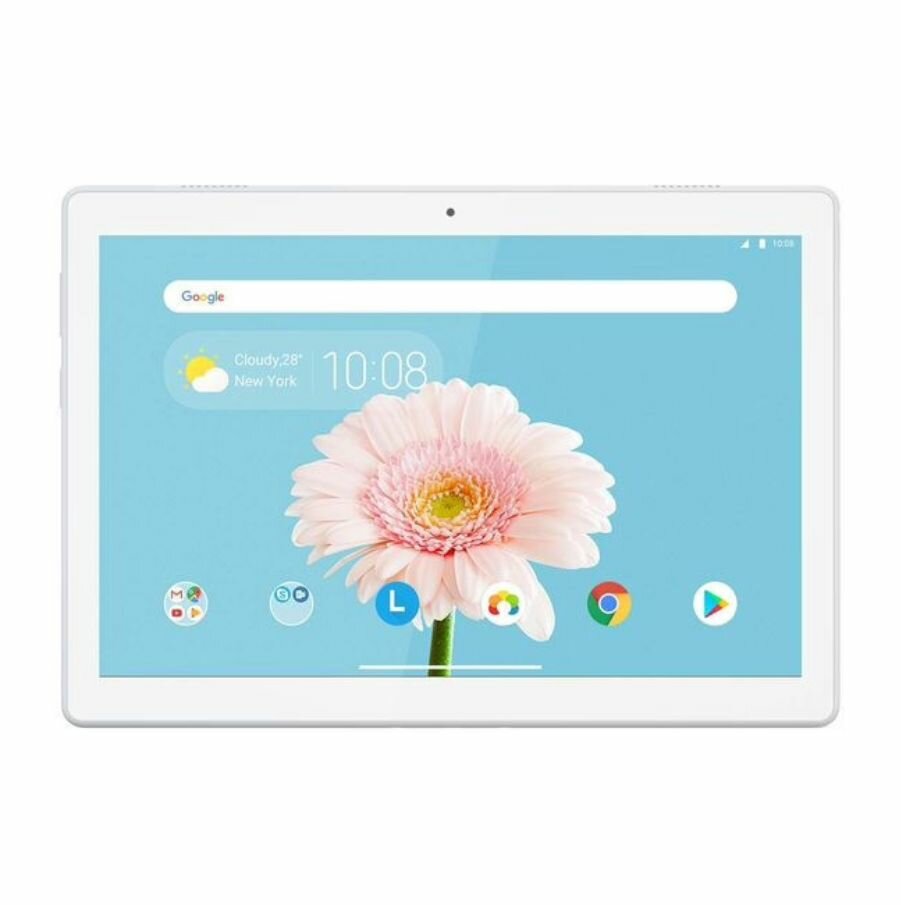 10,1" Планшет Lenovo Tab M10 (Tab M10) 16 ГБ белый - 1280x800, IPS, 4x2 ГГц, 2 ГБ, 4850 мА*ч, Android