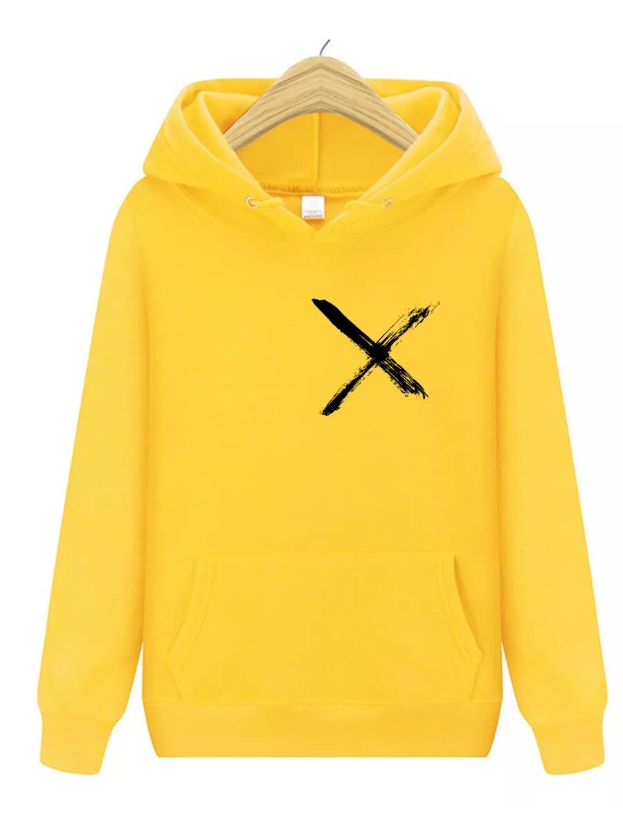 Термотрансфер "Х", наклейка на одежду, 20х6 черный