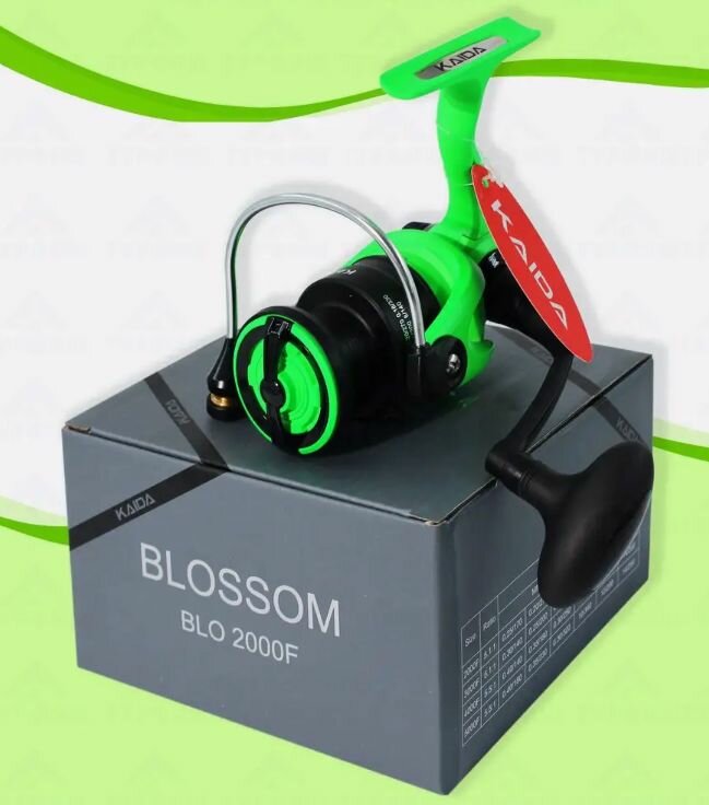 Катушка BLOSSOM Kaida передн фрикцион / Катушка рыболовная 2000