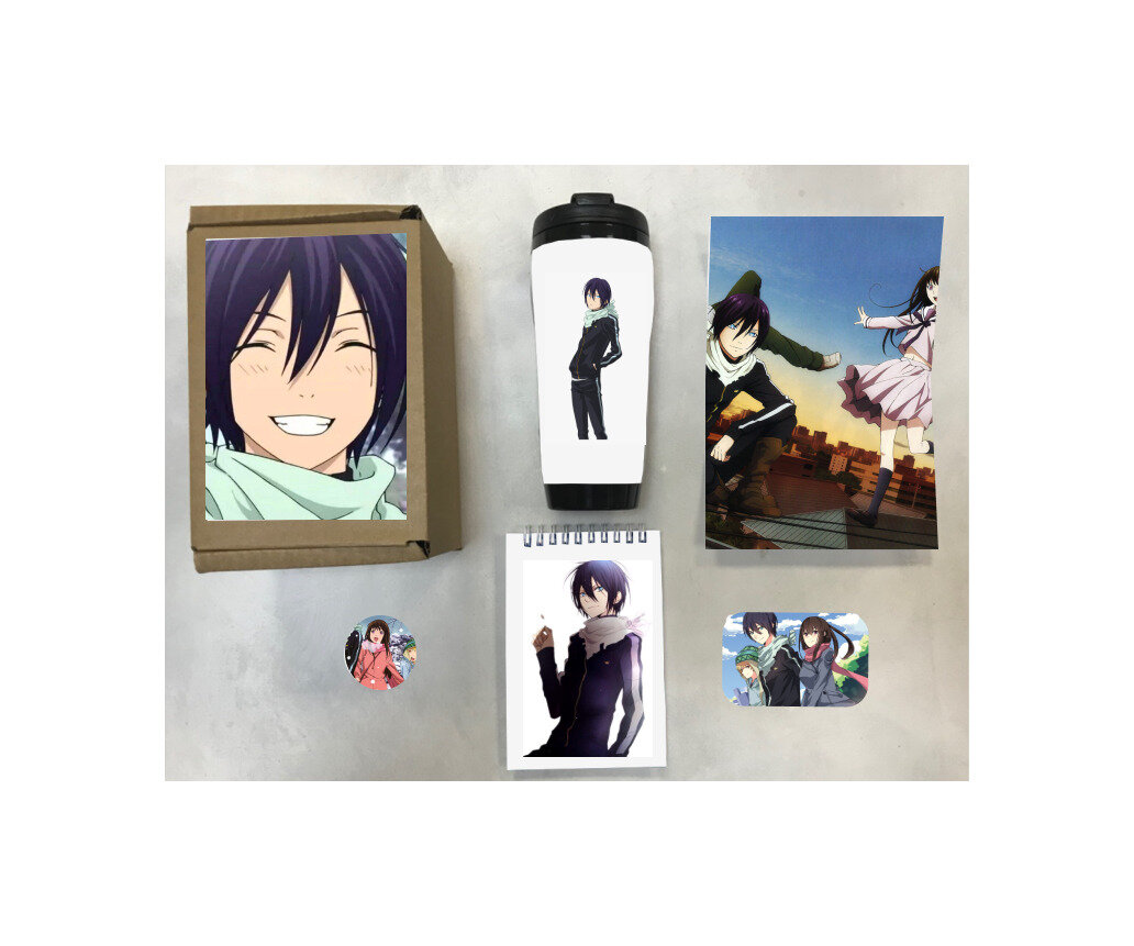 Бокс GOODbrelok принт "Бездомный бог, Noragami" - N0003