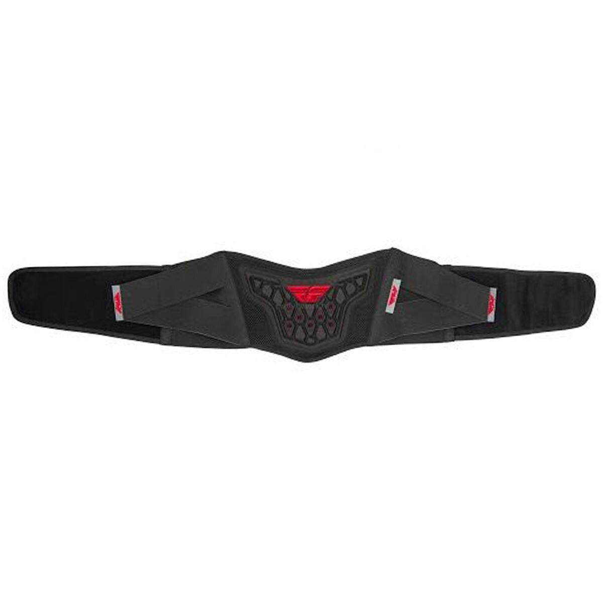 Пояс защитный FLY RACING BARRICADE BELT YOUTH черный/красный,