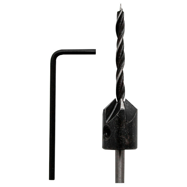 VIRA сверло по дереву 4х75мм со зенкером для точной сверловки и чистого торца