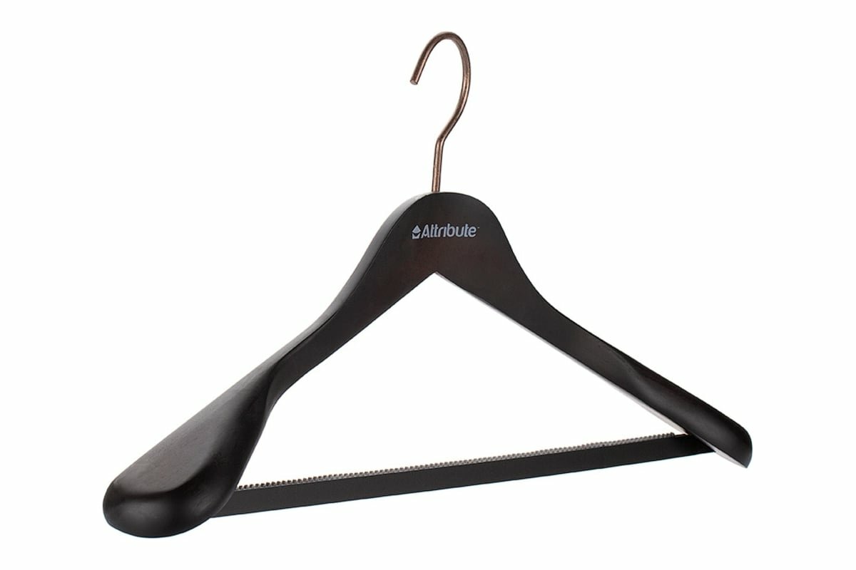 PRESTIGE Вешалка для верхней одежды 44 см AHD211 настенная стальная из нержавеющей стали