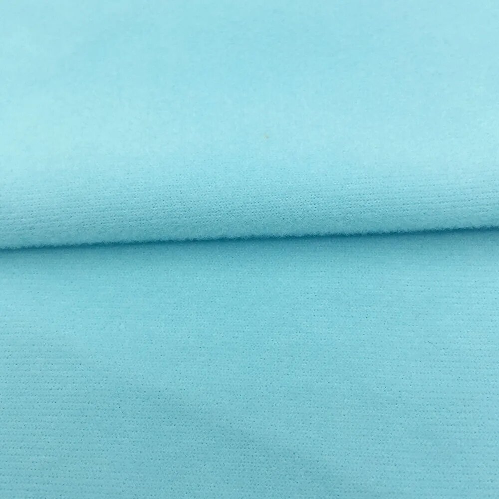 Голубая хлопковая ткань для рукоделия 45x45 см, Цвет: 91