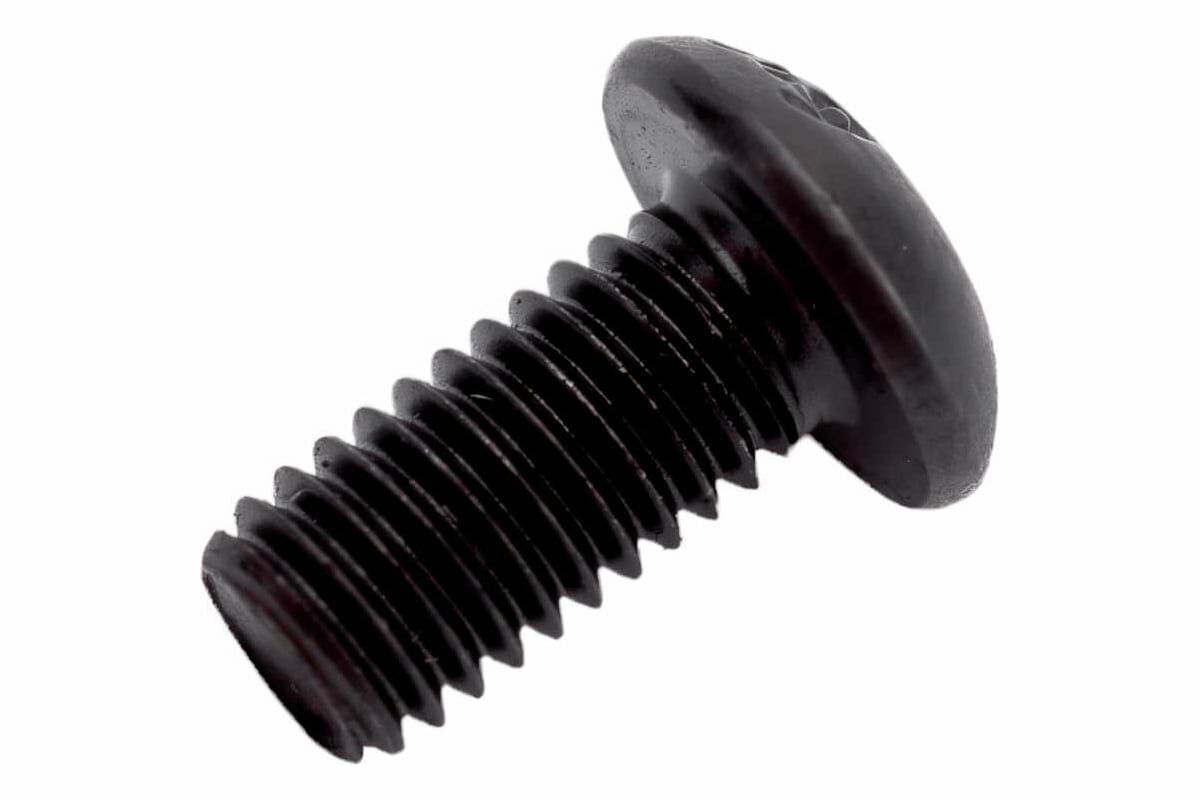 ЦКИ винт ISO7380 М5x10 10.9 окс. крепеж для сборки, набор 100 шт, 38345