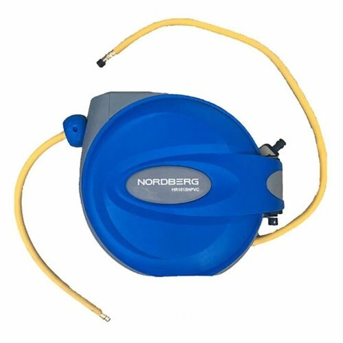 Автозапчасть/NORDBERG Шланг поливинилхлоридный, гибкий на автоматической катушке, диаметр 9,5 х 15,5 Nordberg HR1030HPVC