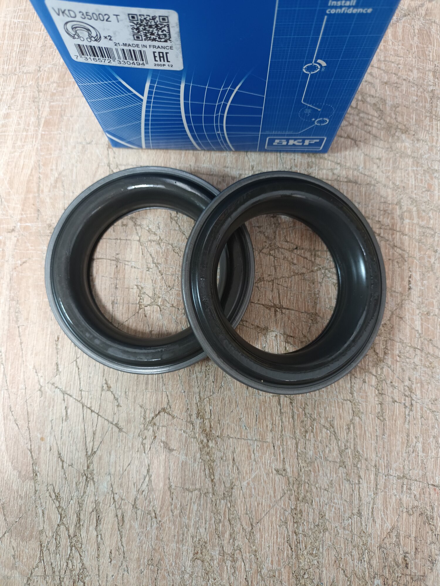 Комплект подшипников опор амортизатора Пежо 206 207 308 307 Ситроен С3 С4 Берлинго SKF