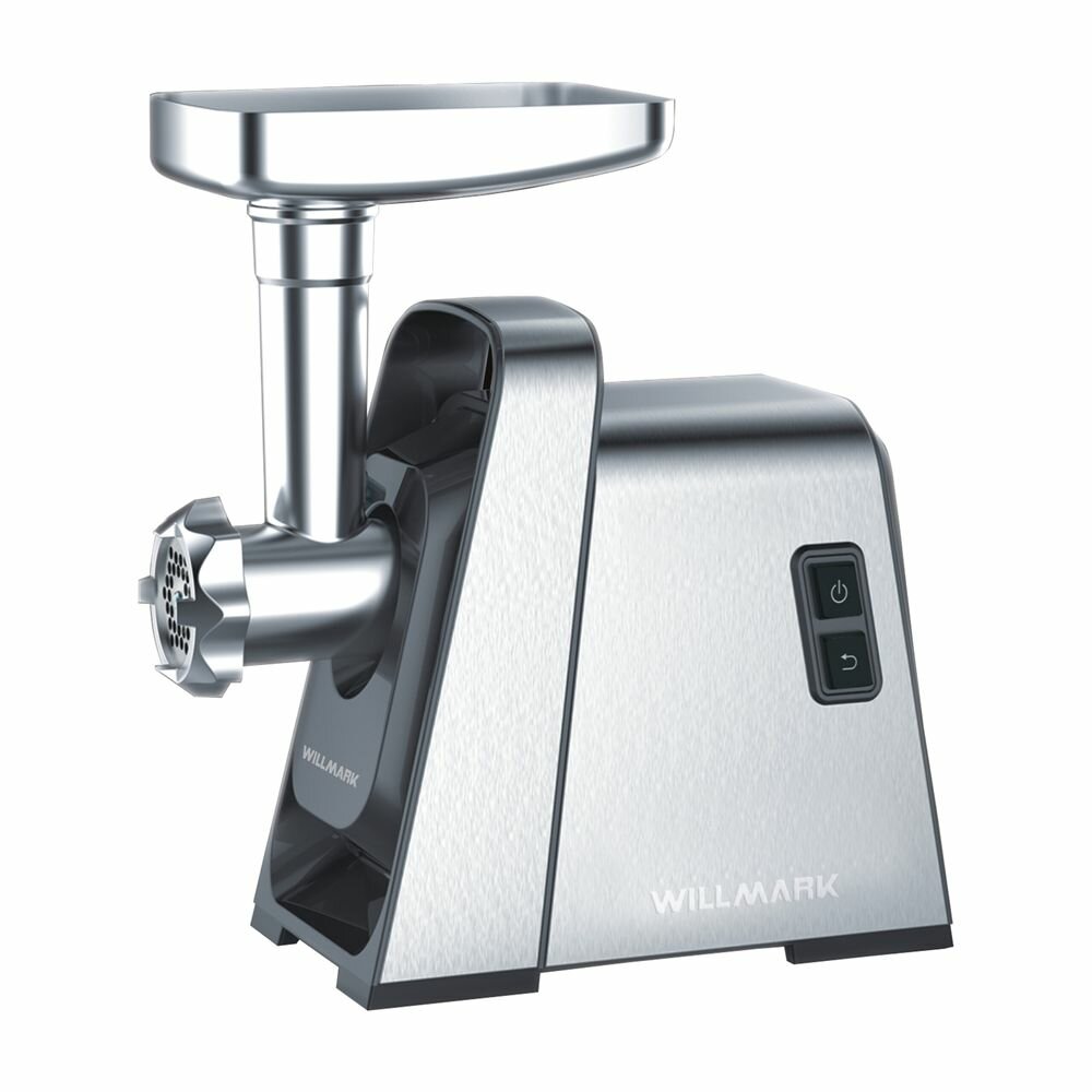 Мясорубка Willmark WMG-2140S, серебристый, мощность 2200Вт, производительность 3.2кг/мин