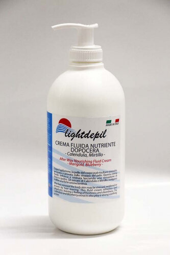 LIGHT DEPIL крем после эпиляции С экстрактом календулы И черникой 500МЛ