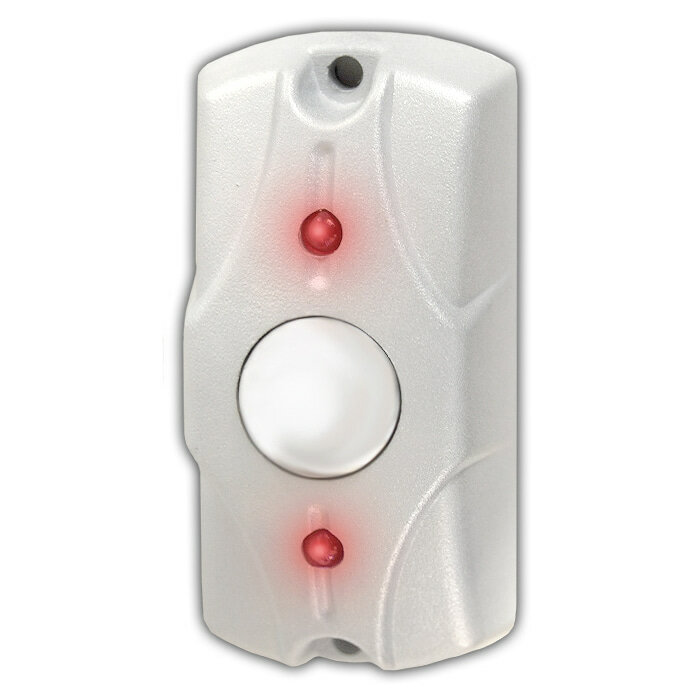 Циклоп (белый муар) кнопка выхода Олевс