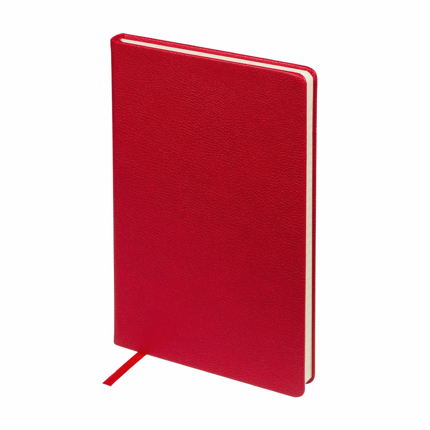 Ежедневник недатированный А5 Bruno Visconti Megapolis Loft красный, кожаный блокнот планер / записная книжка в линейку арт.3-675/05