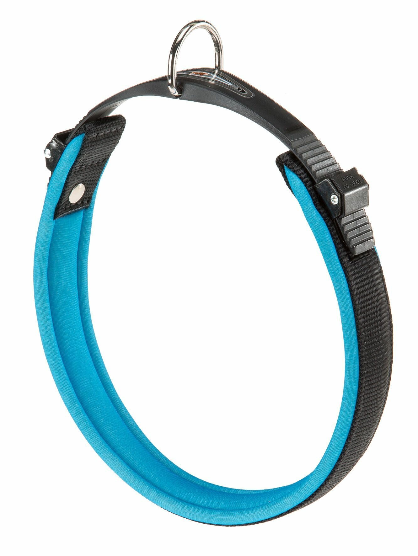 Ошейник Ferplast ERGOFLUO C25/60 с подкладкой и микрорегулировкой, синий