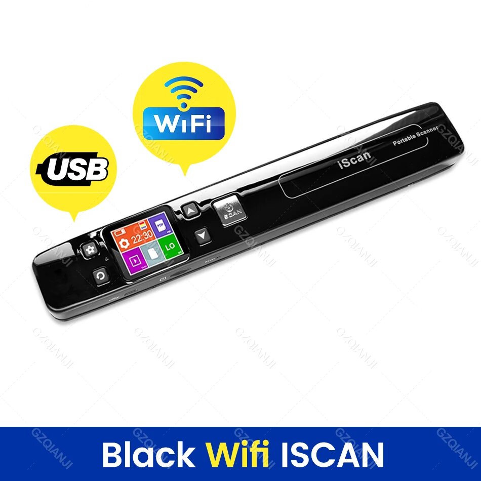 Портативный сканер ISCAN A4 Black with Wifi