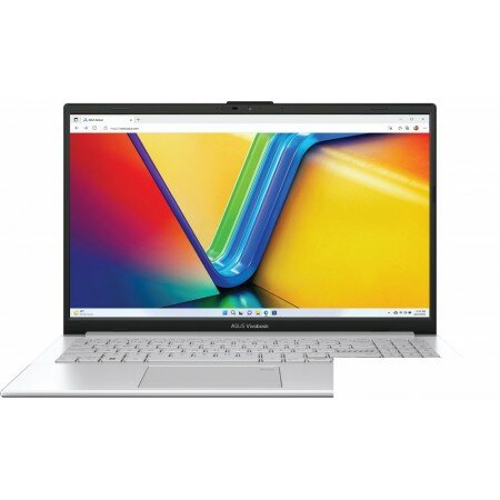 Ноутбук ASUS Vivobook Go 15 E1504FA-BQ211 90NB0ZR1-M01YU0, 15.6" 1920 x 1080, IPS, 60 Гц, AMD Ryzen 3 7320U, 8 ГБ LPDDR5, SSD 512 ГБ